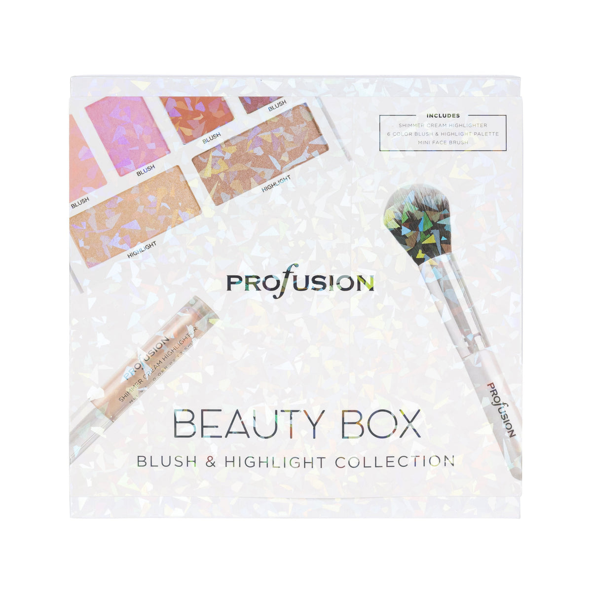 PROFUSION White Crystals Cheek Collection Box – VIAI BEAUTY