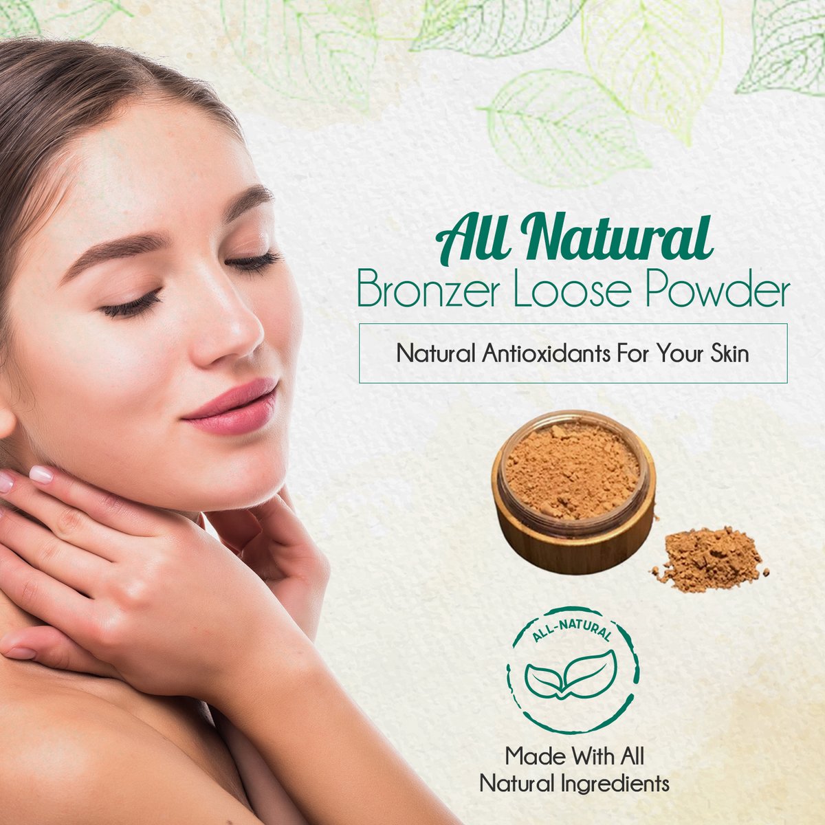 Bronzer Loose Powder Set – VIAI BEAUTY