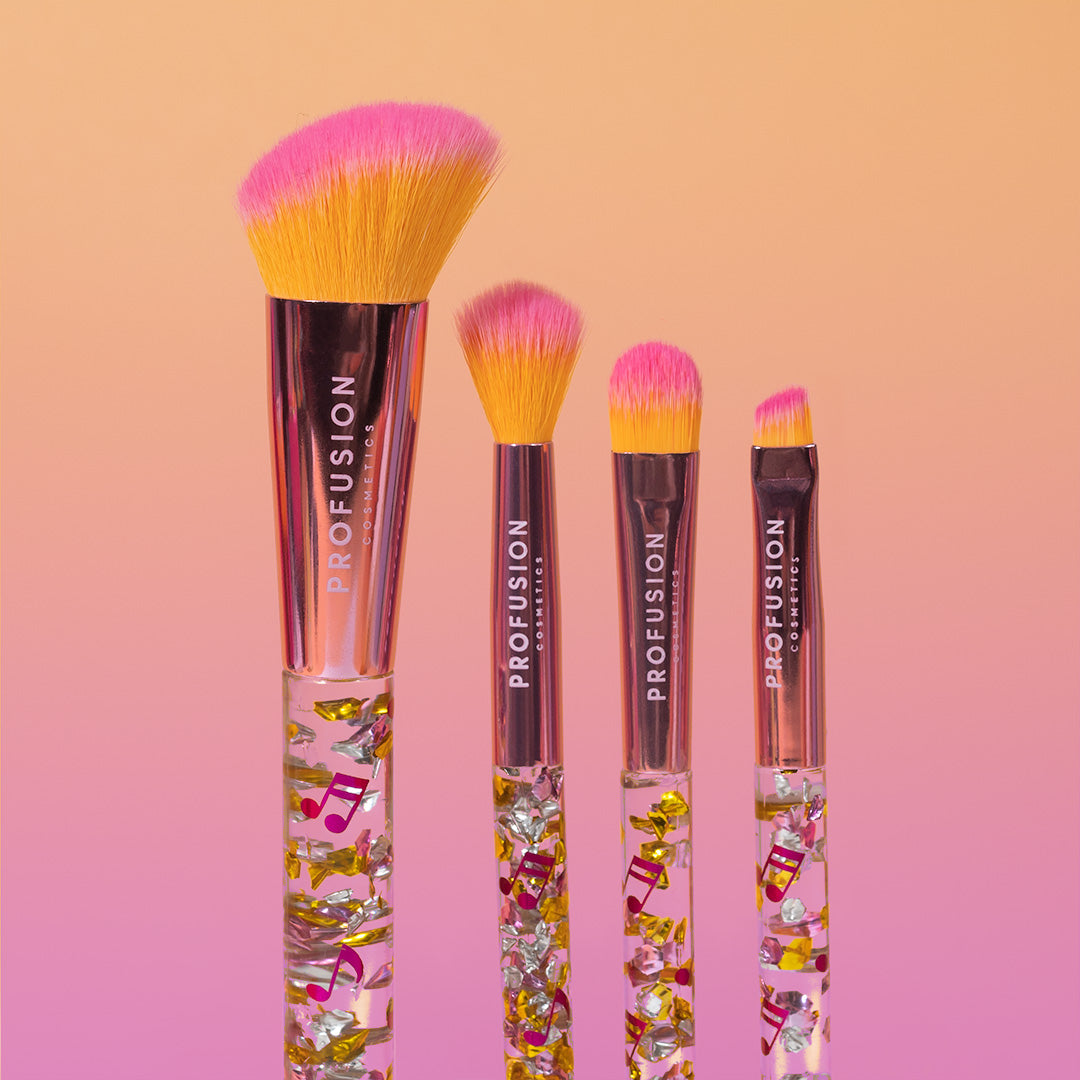 PROFUSION It's a Vibe | Feel the Beat 4-pc Face & Eye Brush Set – VIAI ...