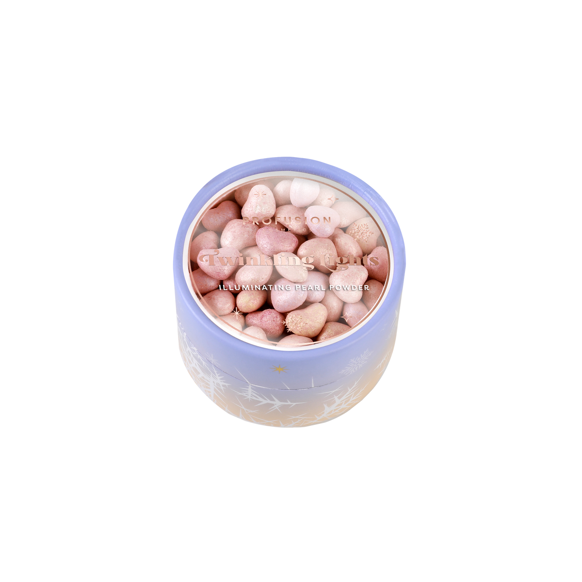 PROFUSION Frosted Snow Sparkle | Twinkling Lights Powder Puff Set ...