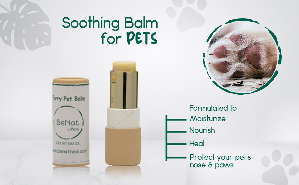 BENAT BeNat Pets. Furry Pet Balm. 0.9 oz. – VIAI BEAUTY